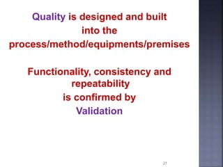 Validation of packaging operations | PPTX