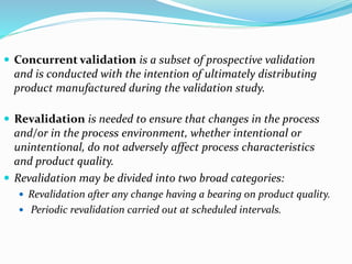 Validation of Pharmaceutical Dosage Form | PPTX