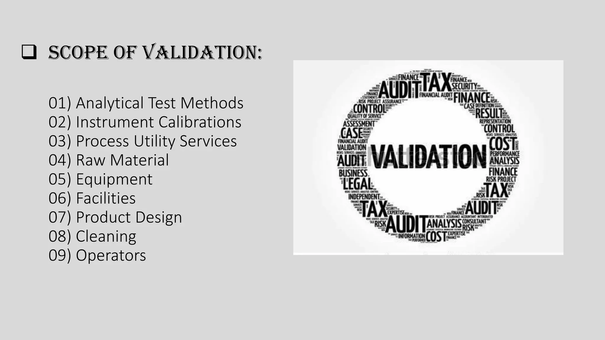 Validation of pharmaceutical processes | PPT