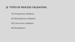 Validation of pharmaceutical processes | PPT