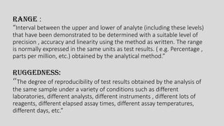 Validation of pharmaceutical processes | PPT