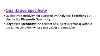 Validation of qualitative lab test methods | PPTX