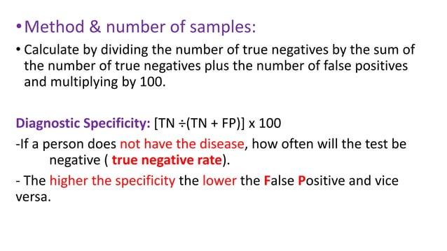 Validation of qualitative lab test methods | PPTX