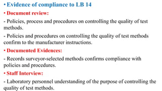 Validation of qualitative lab test methods | PPTX