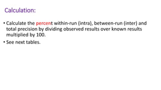 Validation of qualitative lab test methods | PPTX