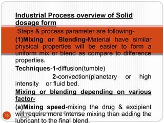 Validation of solid dosage form | PPTX