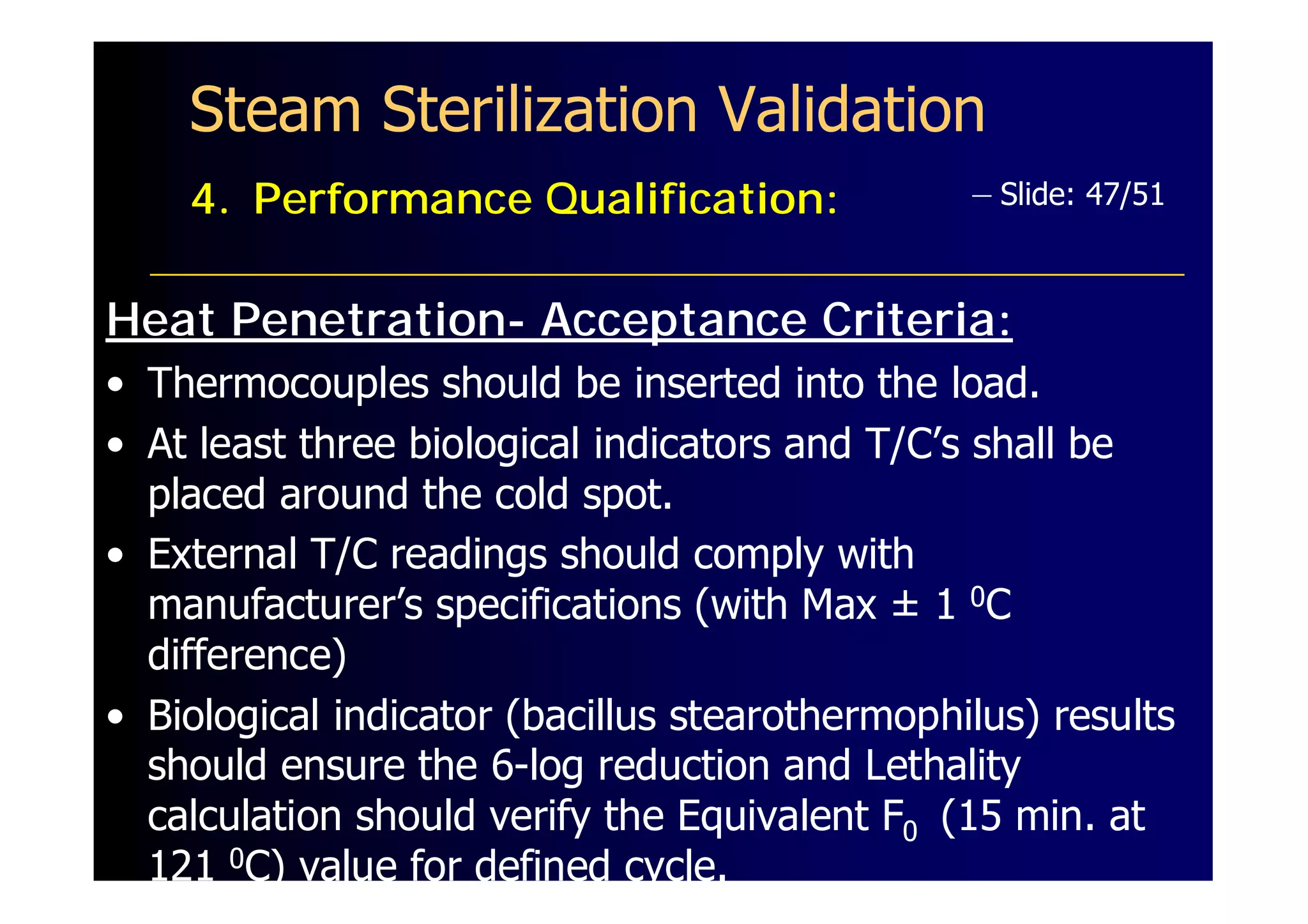 Validation of sterelization_equipment | PDF