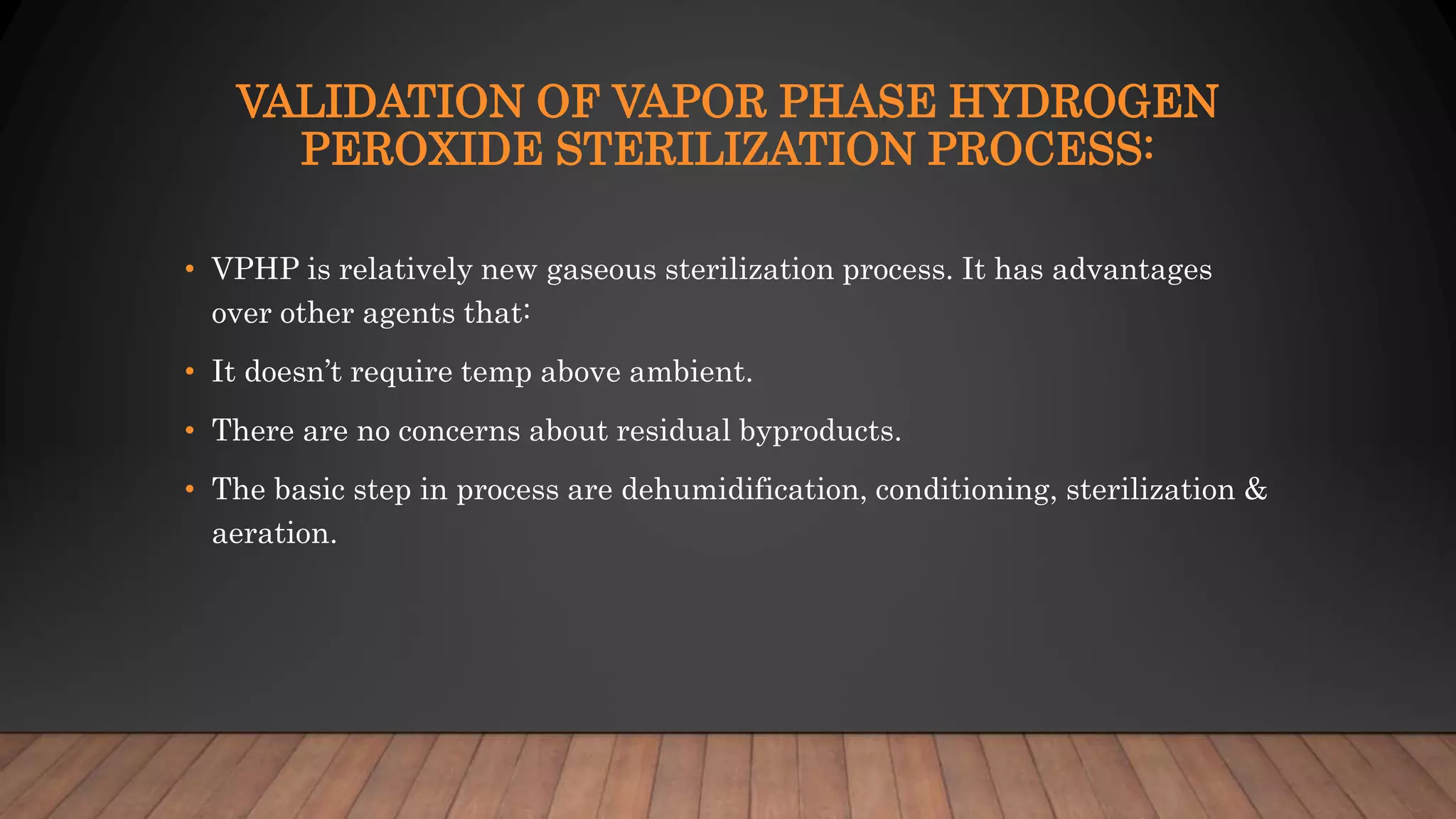Validation of sterilization | PPTX