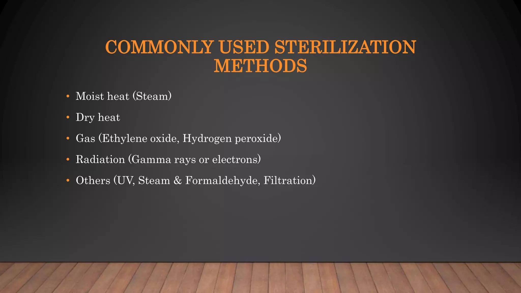 Validation of sterilization | PPTX