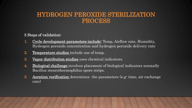 Validation of sterilization | PPTX