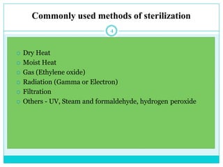 Validation of sterilization methods by nilesh sharma | PPTX