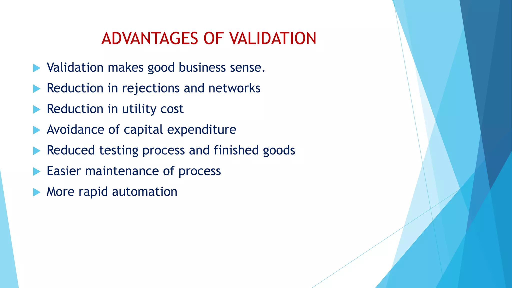 Validation of tablet process | PPTX