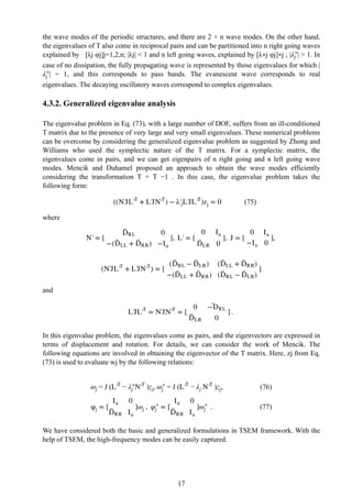 Validation of time domain spectral element-based wave finite element method for 1D axial ...
