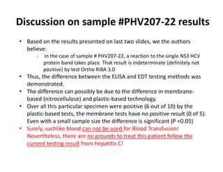 Validation of toyo tests for hcv eng mof 9 | PDF | Infectious Diseases ...