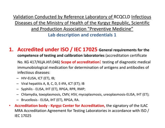 Validation of toyo tests for hcv eng mof 9 | PDF | Infectious Diseases ...