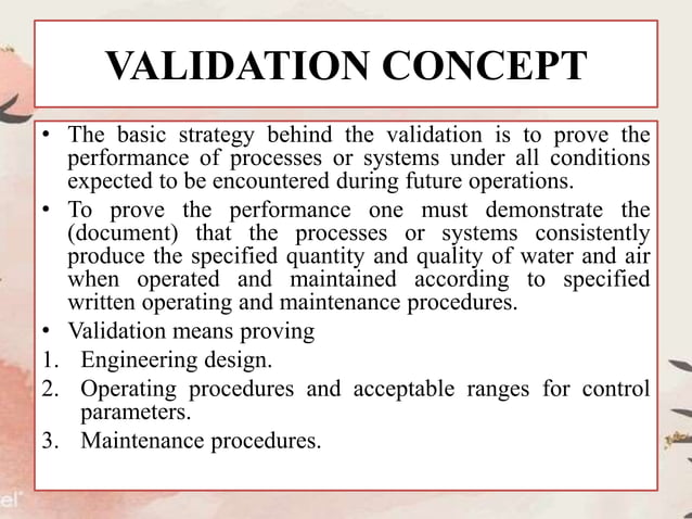 Validation of utilities | PPTX
