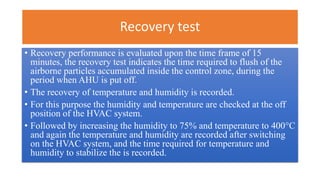 Validation of HVAC pharma geeta TUBE (Utility Systems) | PDF