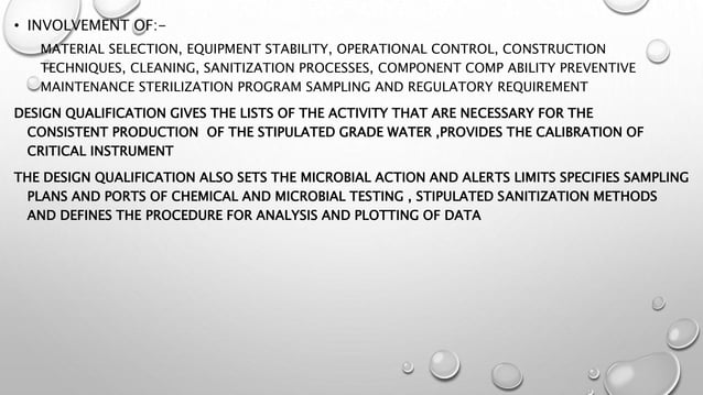 Validation of utility system (water system) | PPTX | Pharmaceutical ...