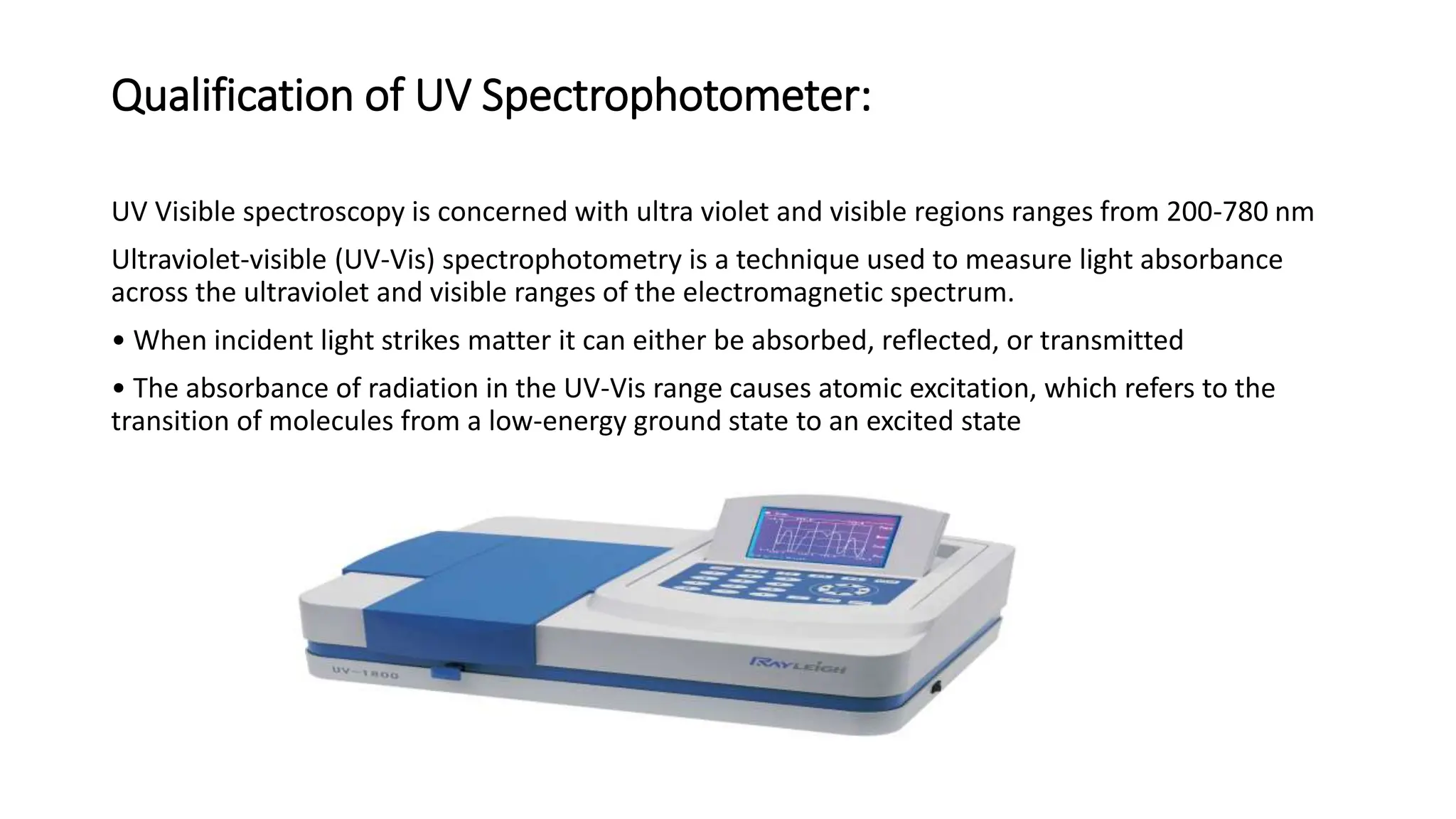 Qualification of UV Visible Spectroscopy-1.pptx