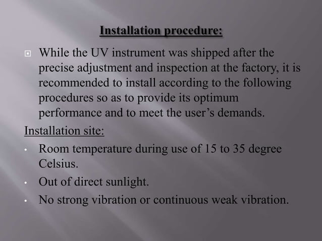 Validation of uv visible spectrophotometer.pptx
