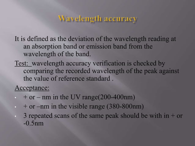 Validation of uv visible spectrophotometer.pptx