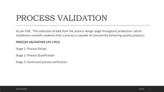 Validation part 2 | PPTX | Pharmaceutical Industry | Industries