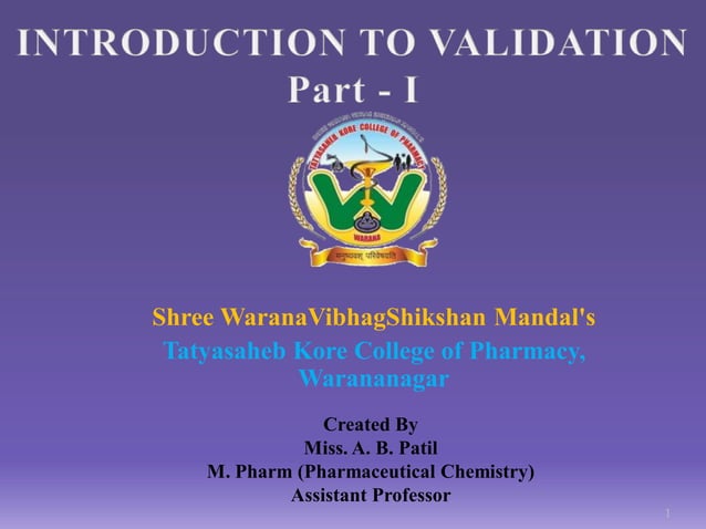 Validation in Pharmaceutical Industry: A Deep Dive | PDF
