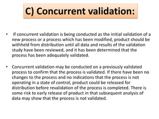 Bioprocess Validation | PPTX