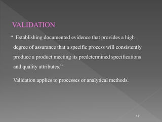 Validation ppt | PPTX