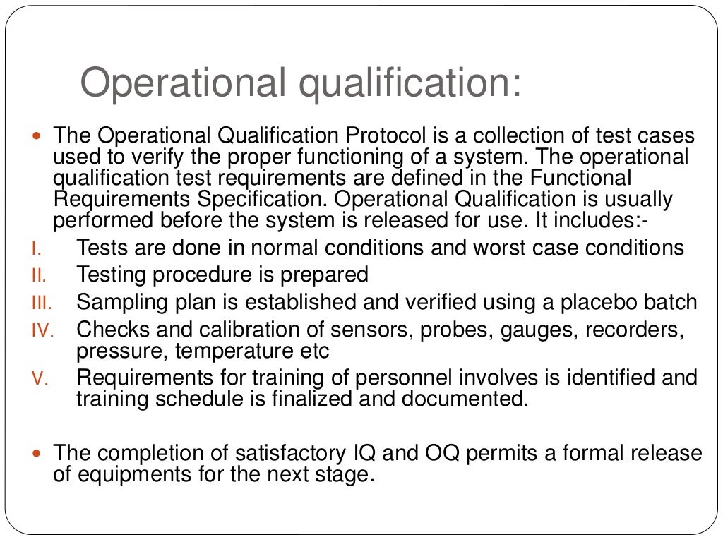 Validation Scope Of Validation Urs Who Guidelines For Validation