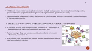 CLEANING VALIDATION PROTOCOL/PPT/ SWATANTRA SWADESH BISWAL .pptx