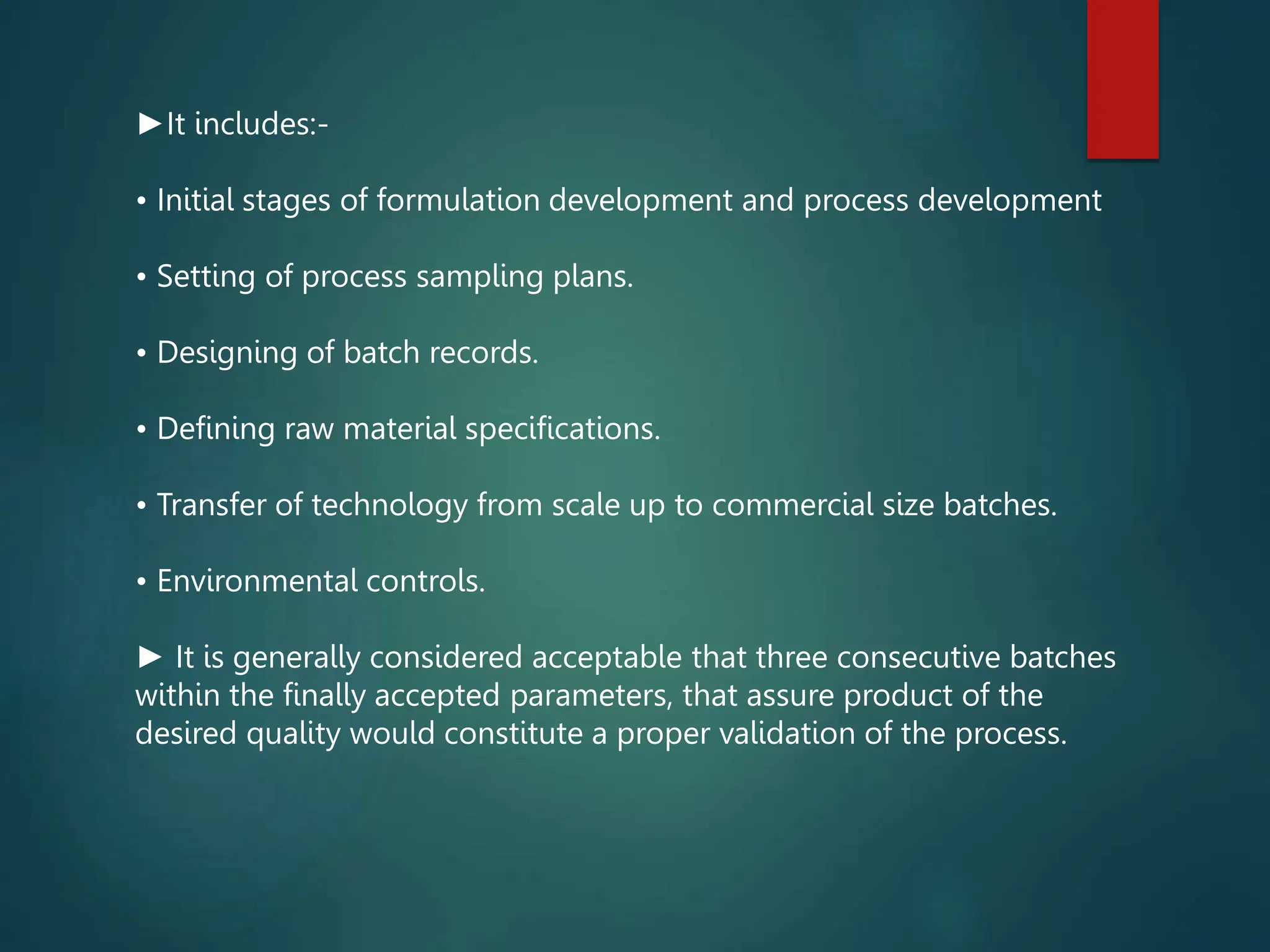 Pharmaceutical validation , Types of validation | PPTX