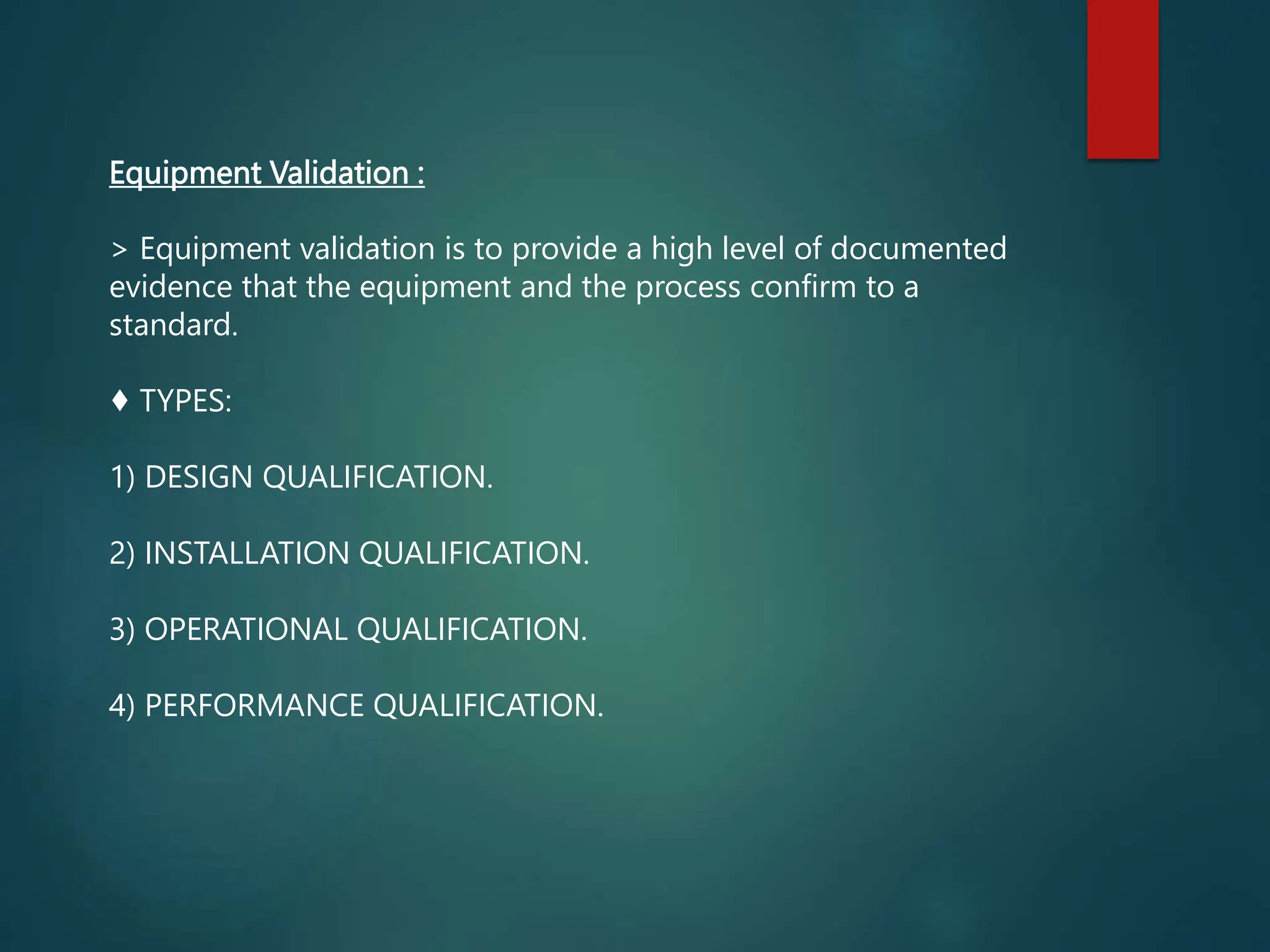Pharmaceutical validation , Types of validation | PPTX | Pharmaceutical ...
