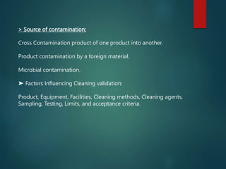 Pharmaceutical validation , Types of validation | PPTX