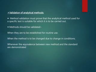 Pharmaceutical validation , Types of validation | PPTX