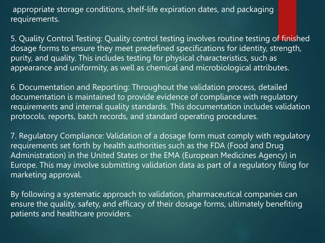 Pharmaceutical validation , Types of validation | PPTX | Pharmaceutical ...