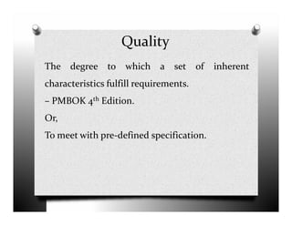 Validation : Project Management | PDF