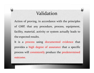 Validation : Project Management | PDF