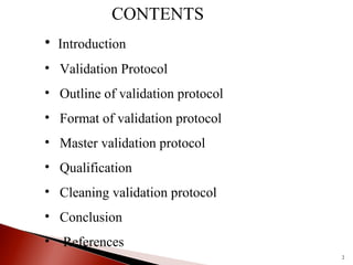 Validation Protocol | PPT