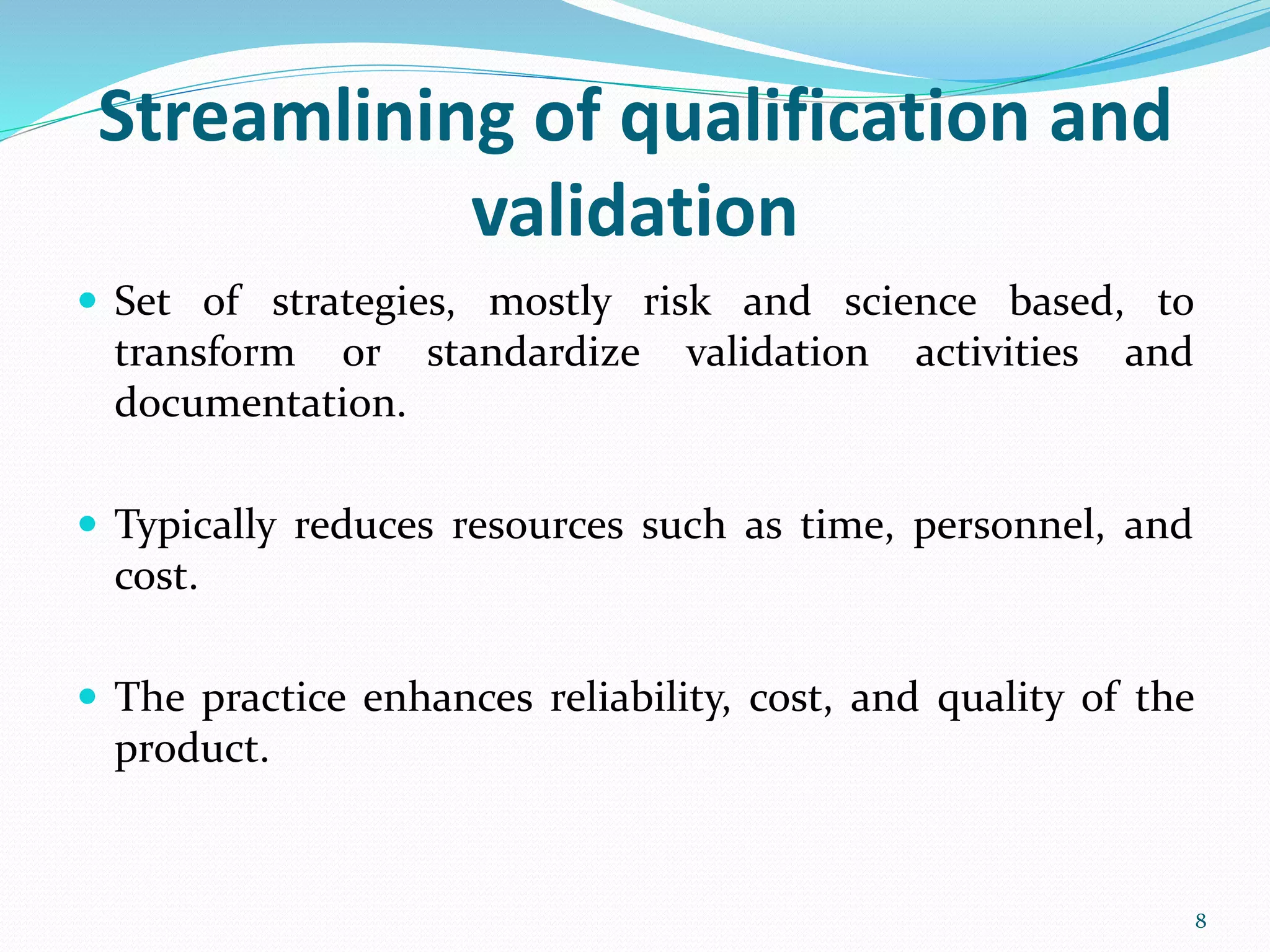 Validation qualification | PPTX