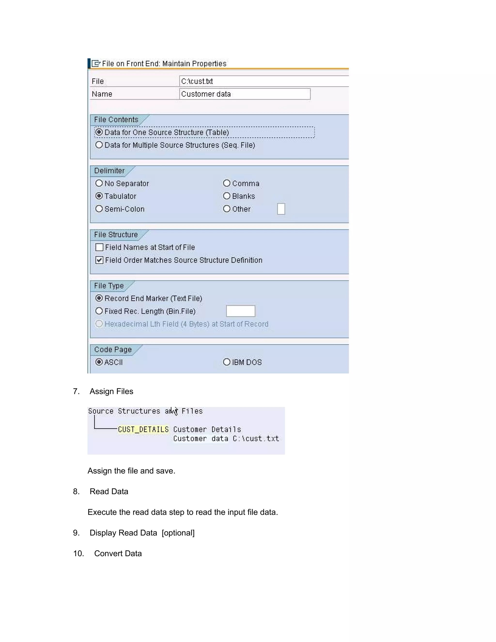Validations in-lsmw | DOC
