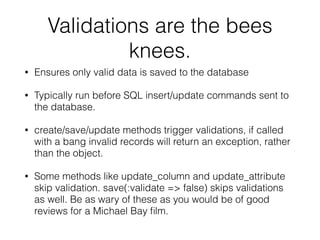 Validations 101 | PDF | Databases | Computer Software and Applications