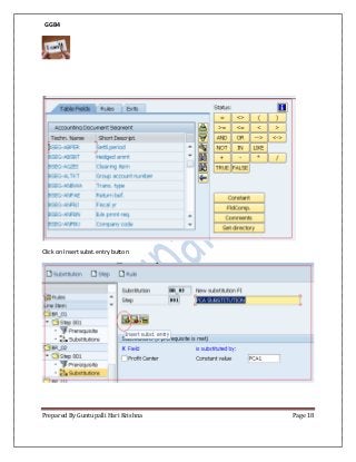 SAP Validation and substitution | PDF