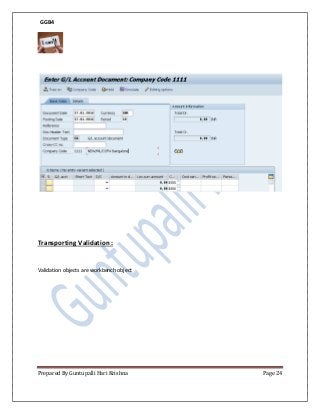 SAP Validation and substitution | PDF