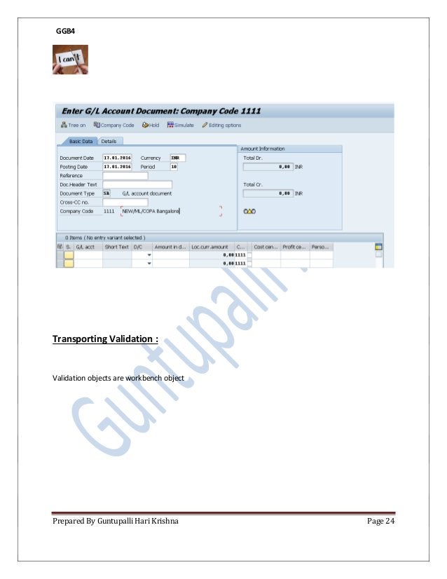 SAP Validation and substitution | PDF