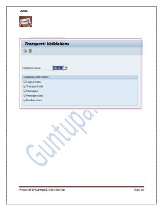 SAP Validation and substitution | PDF