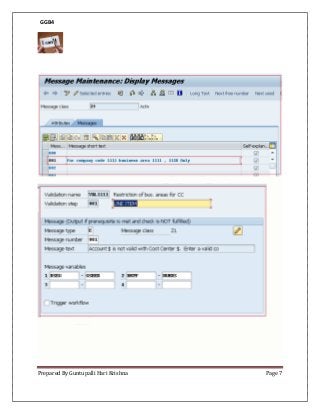 SAP Validation and substitution | PDF