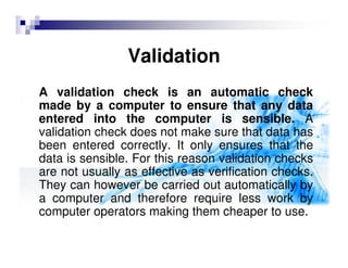 Validation verification | PDF