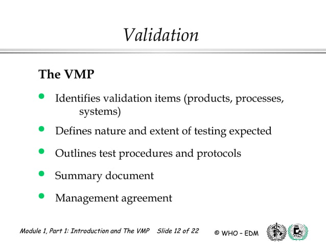 Validation presentation pharmaceutical | PPT