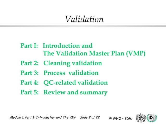 Validation presentation pharmaceutical | PPT